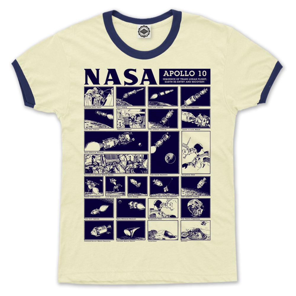 NASA Apollo 10 Men's Ringer Tee – Hank Player