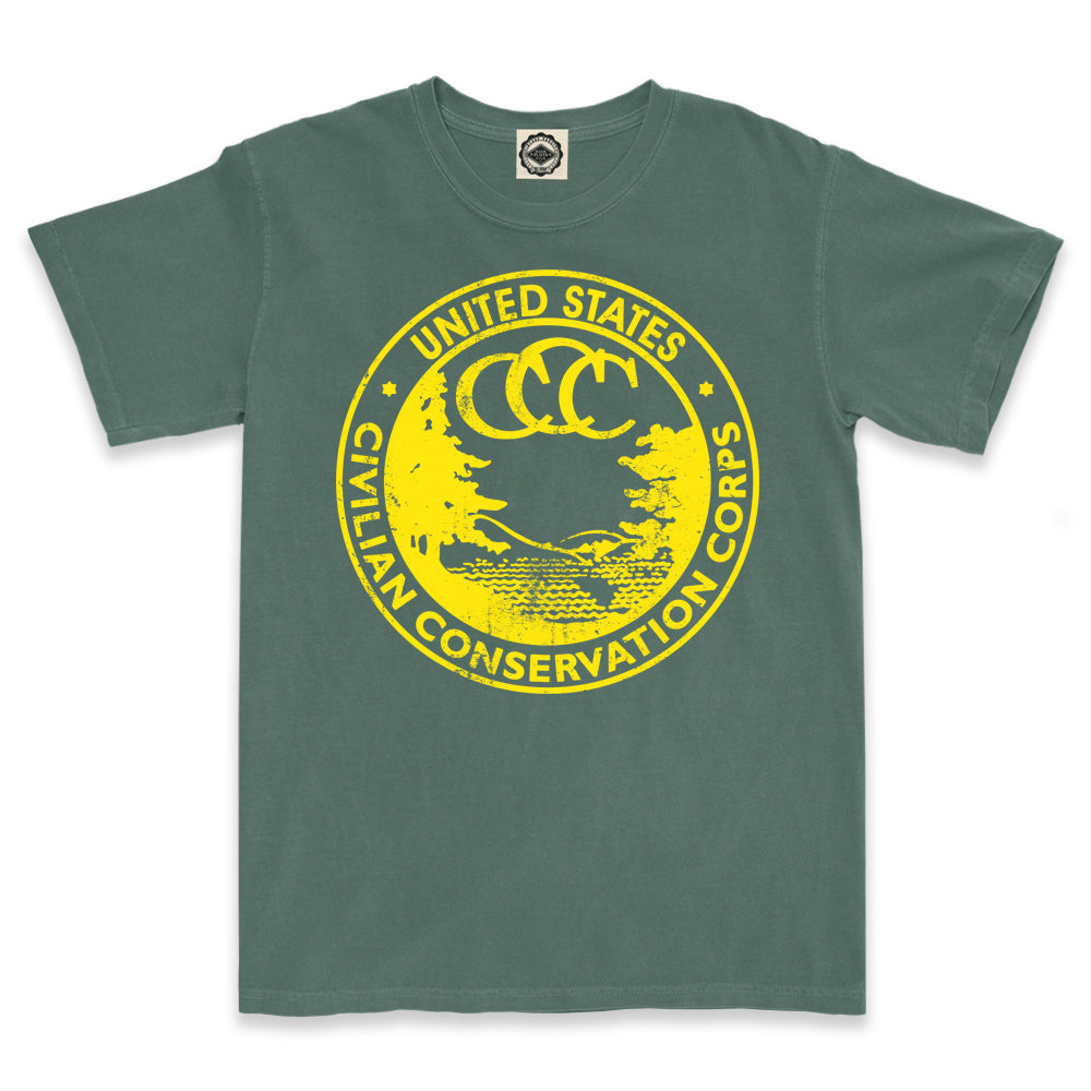 CCC (Civilian Conservation Corps) Unisex Pigment Dyed Tee – Hank Player