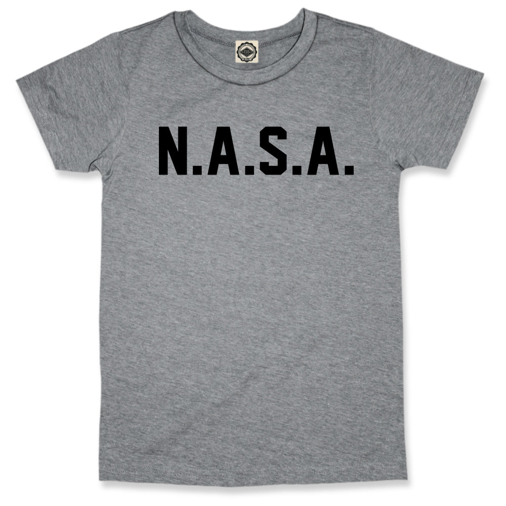 NASA Vintage Stencil Logo Kid's Tee – Hank Player