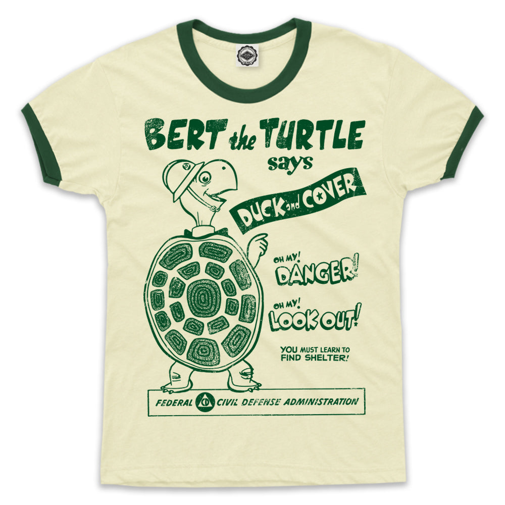 Bert The Turtle Unisex Ringer Tee – Hank Player