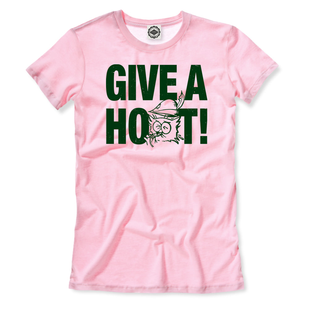 Woodsy Owl "Give A Hoot" Women's Tee – Hank Player